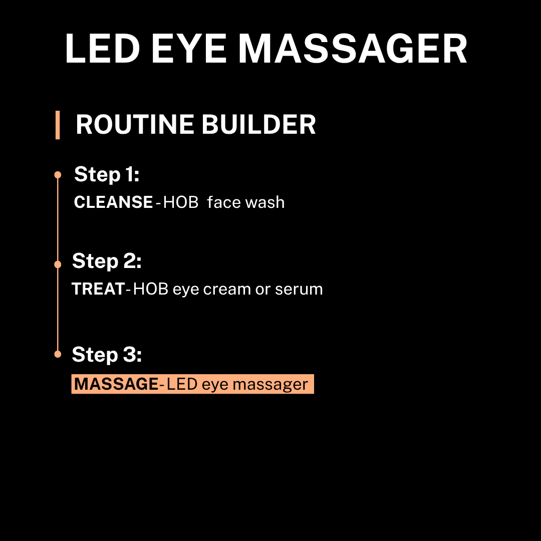 LED Red Light Therapy Eye Massager – House Of Beauty India
