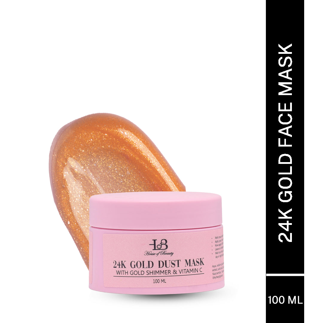 Get Glowing Face skin with 24K Gold Dust Mask best faceyoga skincare ...