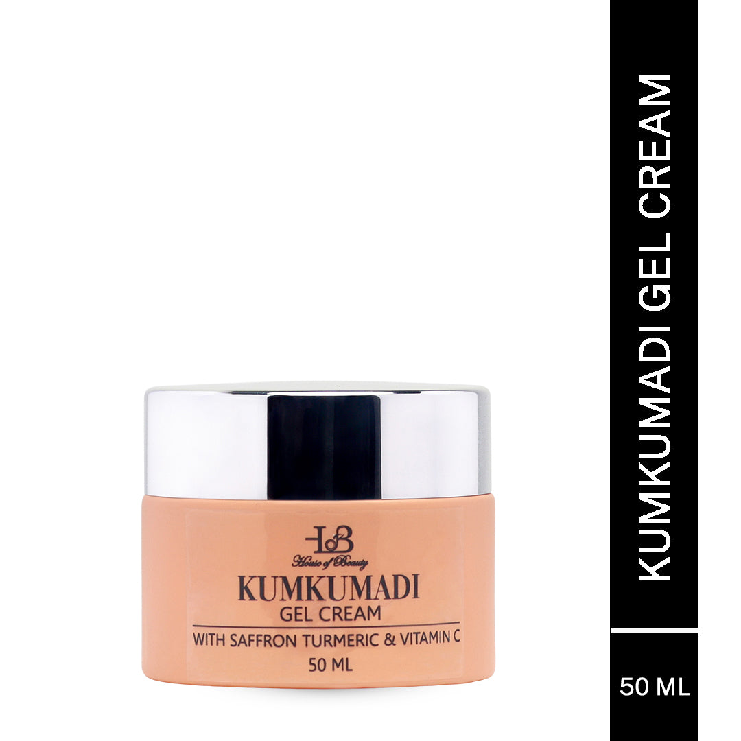 Buy Kumkumadi Gel Cream with Saffron, Turmeric & Vitamin C – House Of ...